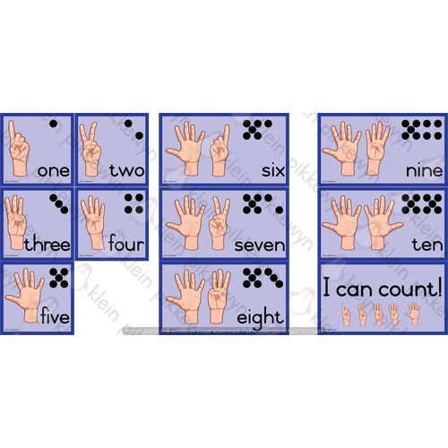 Hand - Dot - Name 1-10