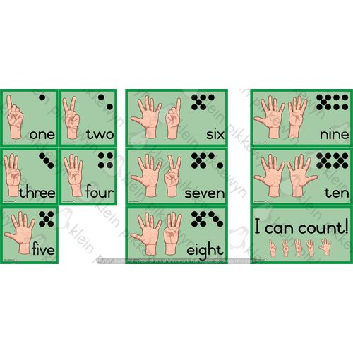 Hand - Dot - Name 1-10