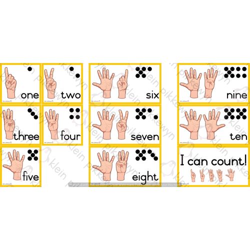 Hand - Dot - Name 1-10