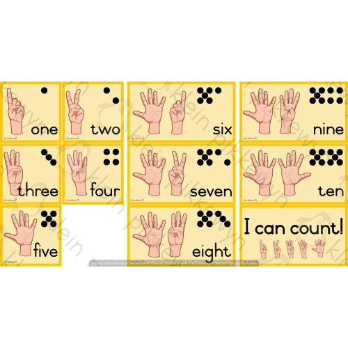 Hand - Dot - Name 1-10